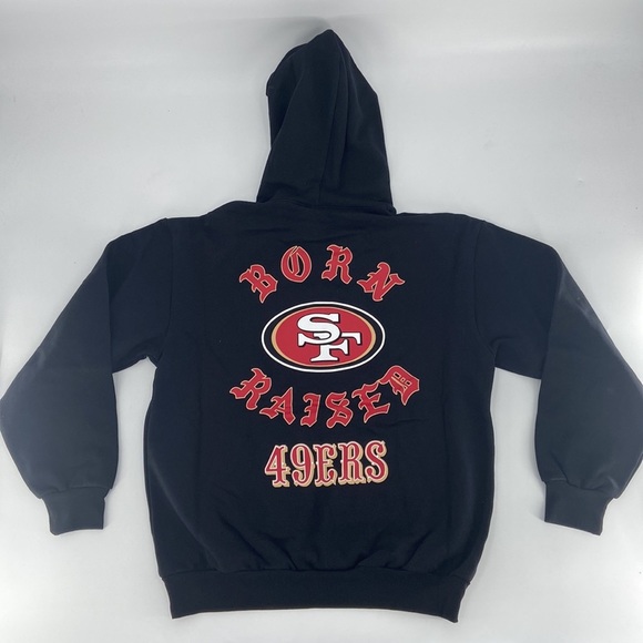 BORN X RAISED | Shirts | Born X Raised Mens Black Long Sleeve 49ers ...